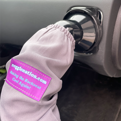 Rear Facing 8 Ft Storm Grey - Noggle Air Conditioning For Kids and Pet